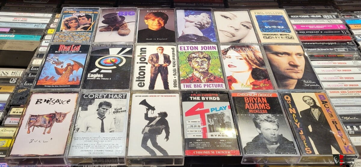 Audio cassettes 300+ all genres French Clasiscal 80s 90s 00s Rock Pop ...