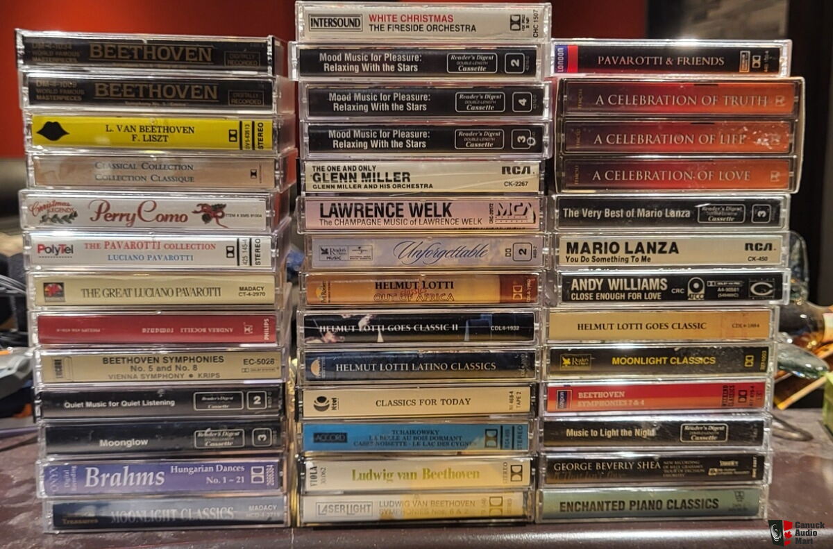 Audio cassettes 300+ all genres French Clasiscal 80s 90s 00s Rock Pop ...