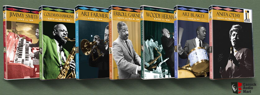 Jazz Icon DVD's Series 4 For Sale - Canuck Audio Mart