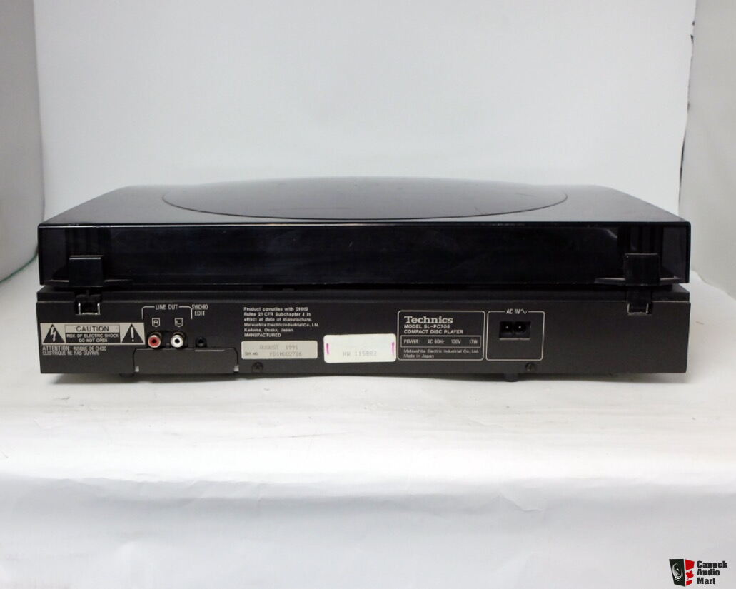 Technics Multi Compact Disc Player 5 Disc SL-PC705 $130.00 Photo ...