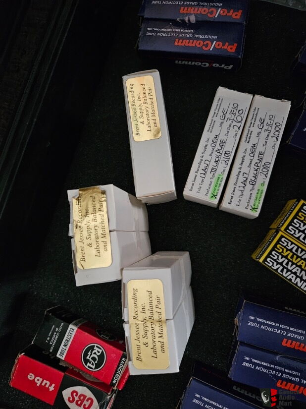 Vintage 12AU7, 12AU7A and 12AX7 for Sale - most NOS + matched pairs ...