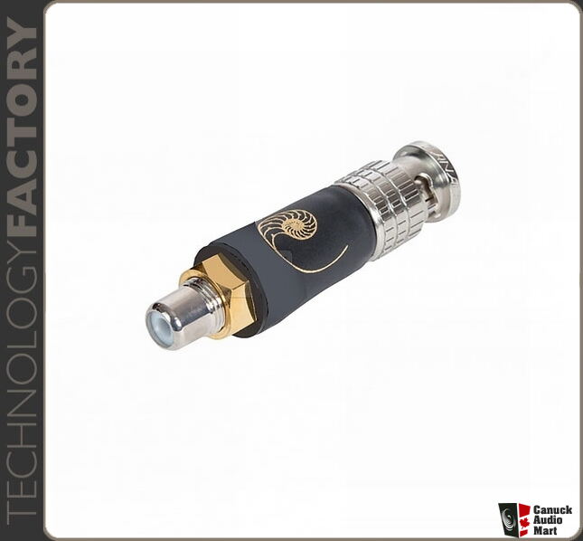 Cardas audio Female RCA to male BNC Adapter - Brand New! For Sale ...