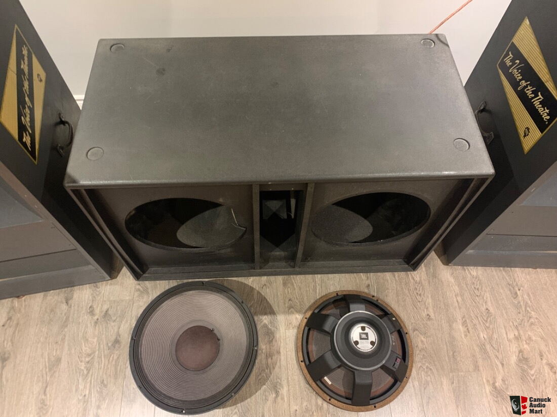 Dual 18" JBL sr4719x subwoofer. Jbl 2241HPL Photo #5341881 - Canuck ...