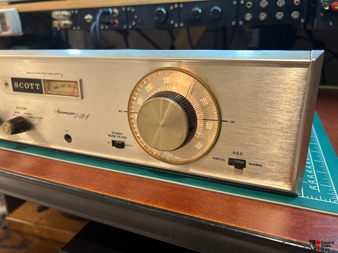 Scott LT-110-B Stereomaster Tube Tuner Photo #5338483 - Canuck Audio Mart