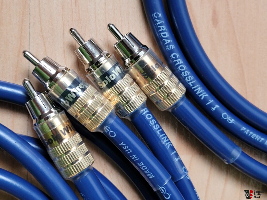 Cardas Crosslink iL interconnect cables at 1.5m long ( 2 pairs ...