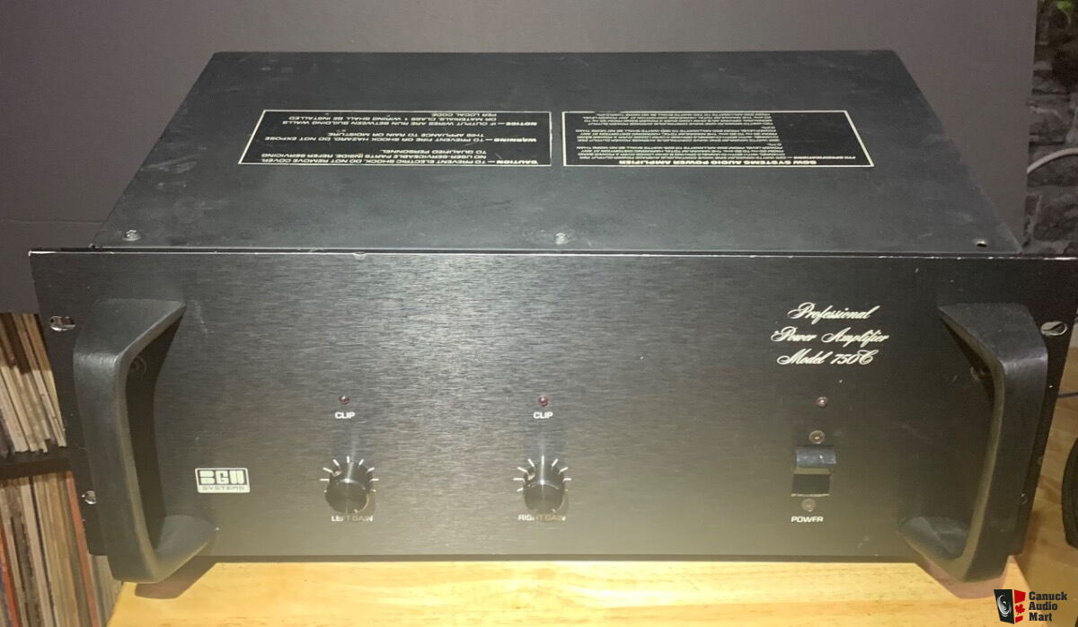 Bgw 750 C Recapped For Sale - Canuck Audio Mart