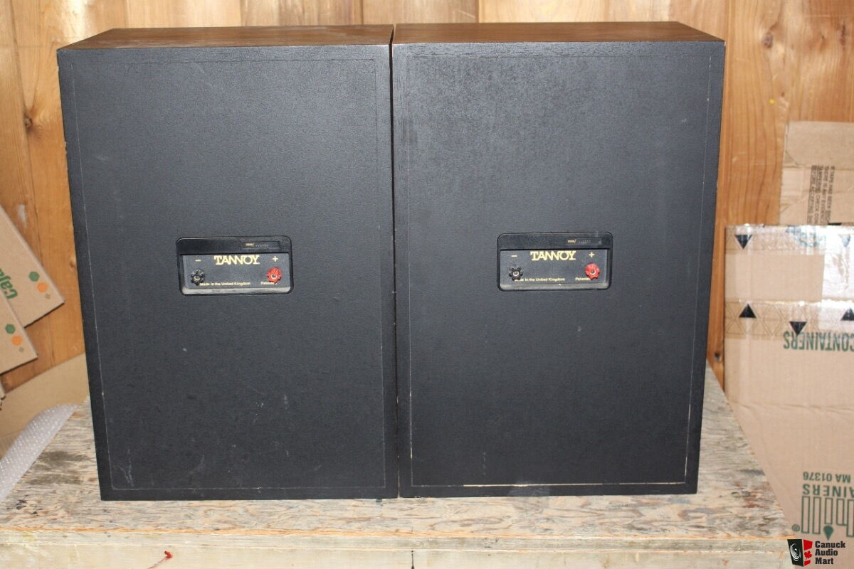 2) Vintage Tannoy SRM10B Super Red Monitor Dual Concentric Speakers ...