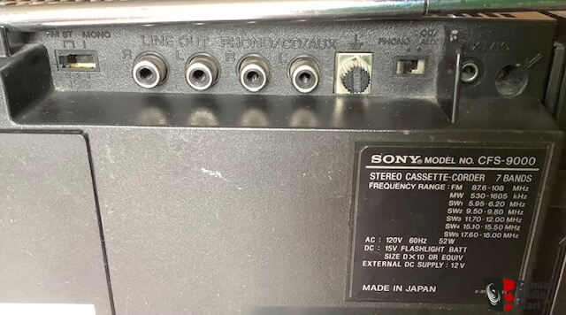 SONY short wave Photo #5341762 - Canuck Audio Mart