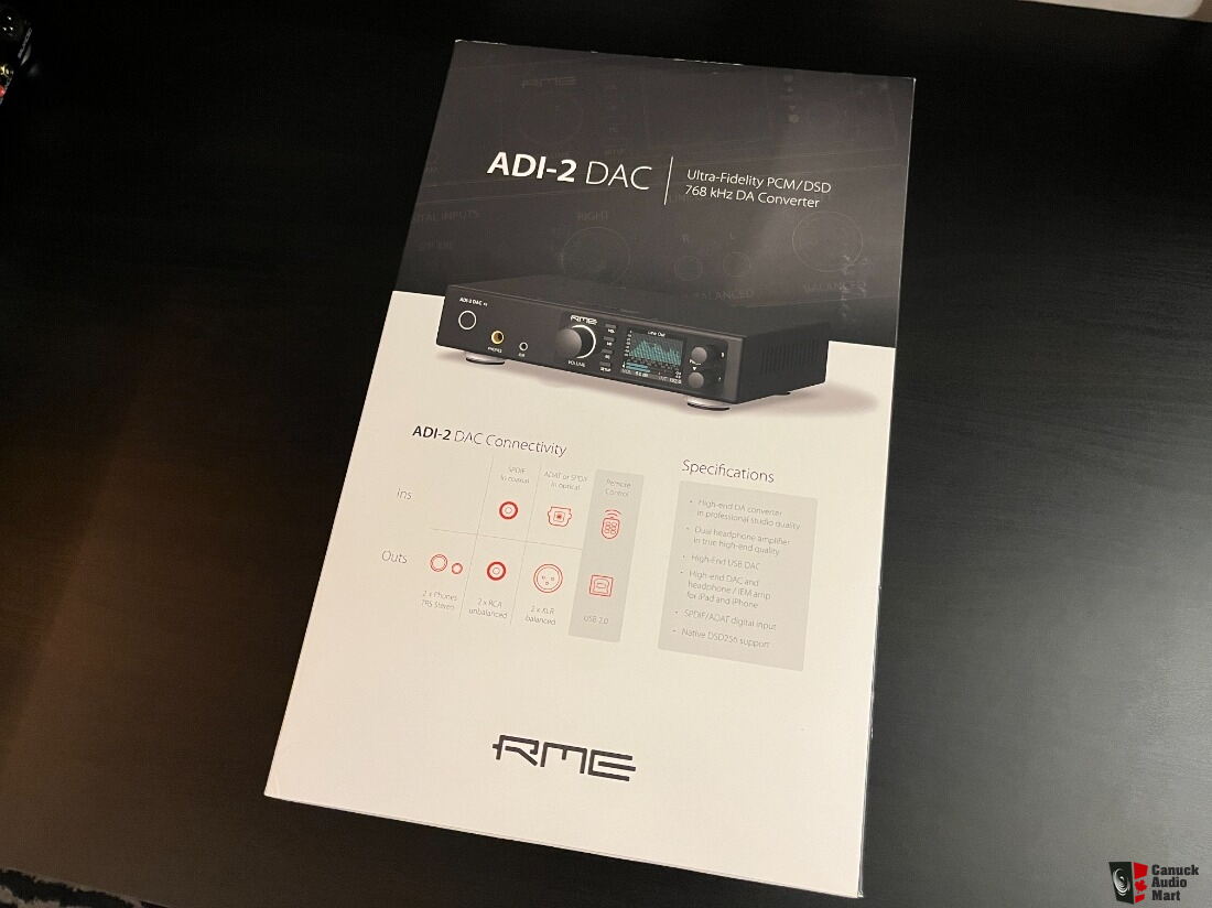 RME ADI-2 DAC FS Photo #5343330 - US Audio Mart