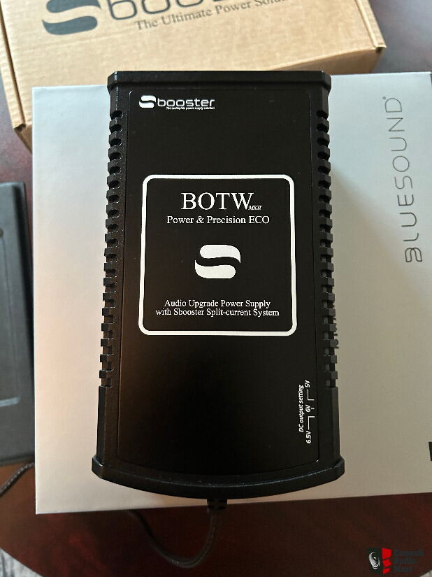 Bluesound Node X with Sbooster power supply upgrade-cheap shipping ...
