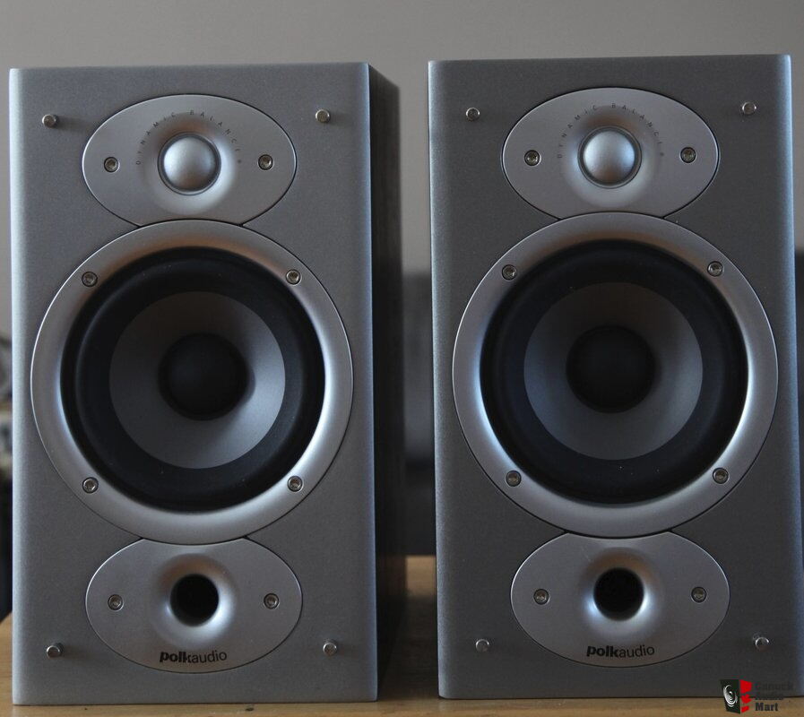 Polk Audio RTi4 Bookshelf speakers (Black oak finish)