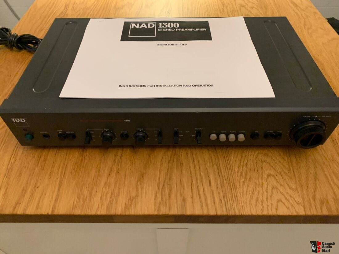 NAD 1300 Monitor Series Preamplifier Photo #5346059 - Canuck Audio Mart