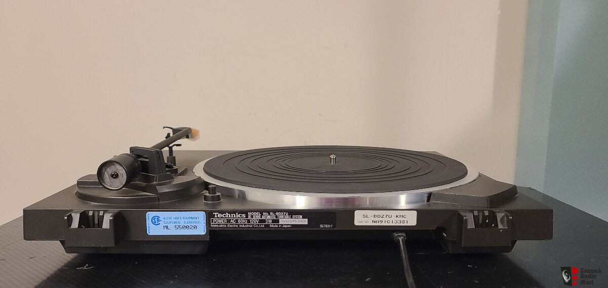 Technics SL-BD27 Turntable (No Dust Cover) Photo #5347375 - Canuck ...