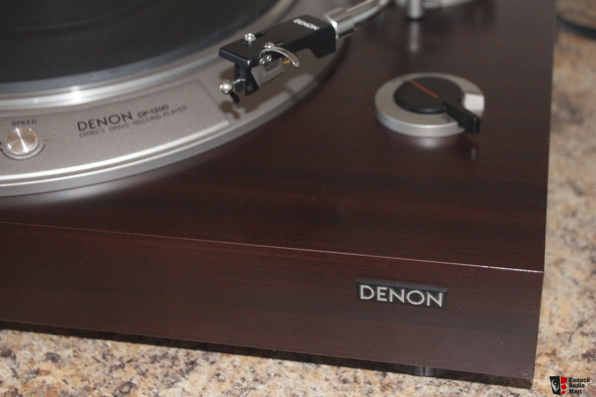 Vintage turntable Denon DP-1200. Direct drive, semi automatic, made in ...