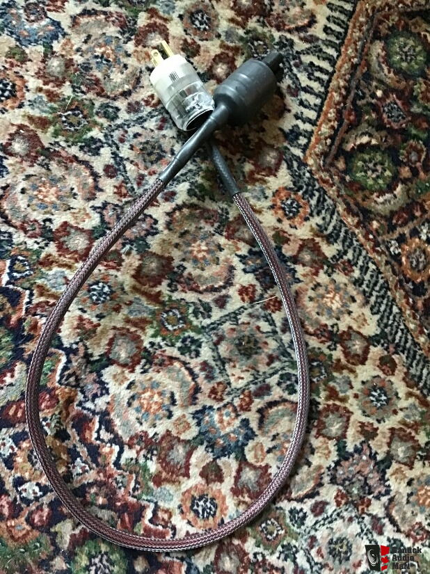 3 FT ZEBRA Cables 12 Gauge Power Cable with Marinco Plugs and Heavy ...