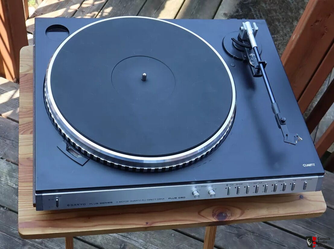 FOR PARTS Sanyo Q50 Plus Series Quartz Direct Drive Turntable Record ...