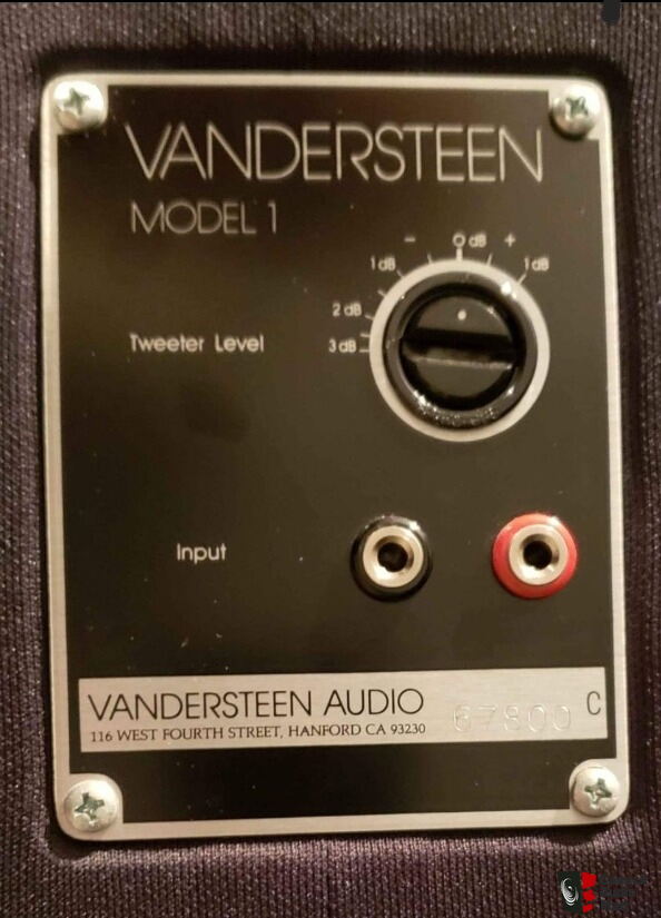 Vandersteen Model 1C Photo #5351643 - Canuck Audio Mart