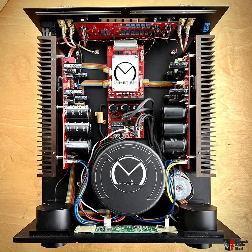 A heavily upgraded and improved Mimetism 15.2 integrated amplifier ...