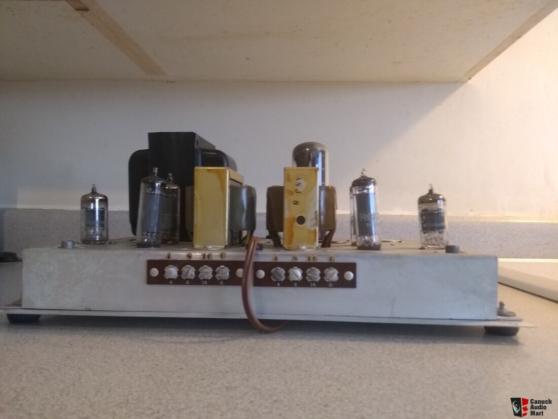 Electrohome 6AQ5 PP tube amplifier Photo #5352793 - Canuck Audio Mart