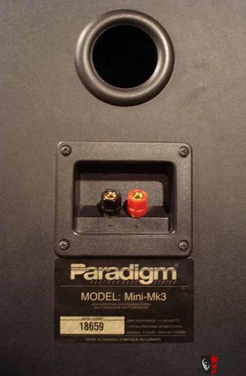 Paradigm Mini MK3 Photo #535424 - US Audio Mart