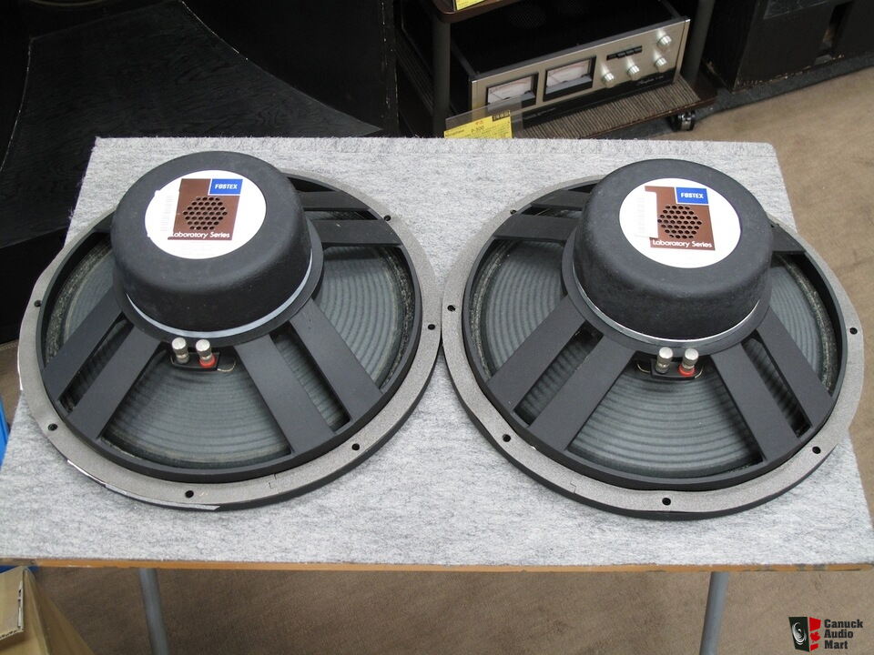 Pair of fostex L475 woofers Wanted - US Audio Mart