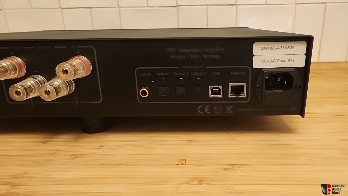 Hegel H95 Integrated Amp Excellent Condition Free shipping Photo ...