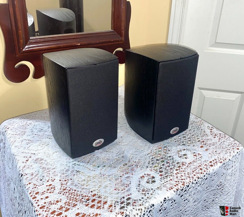PSB Bookshelf Speakers in Real Wood Veneer Imagine Mini (2 Pairs ...