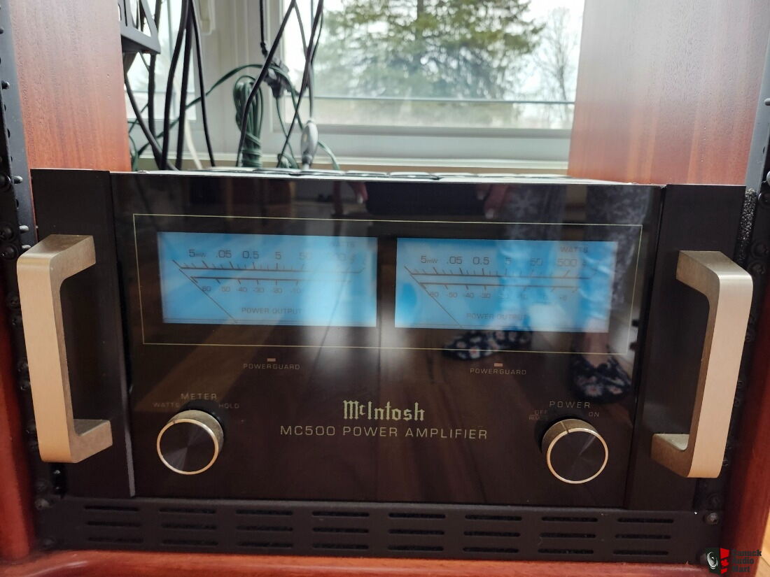 mcintosh mc 500 and c2300 pre amp updated