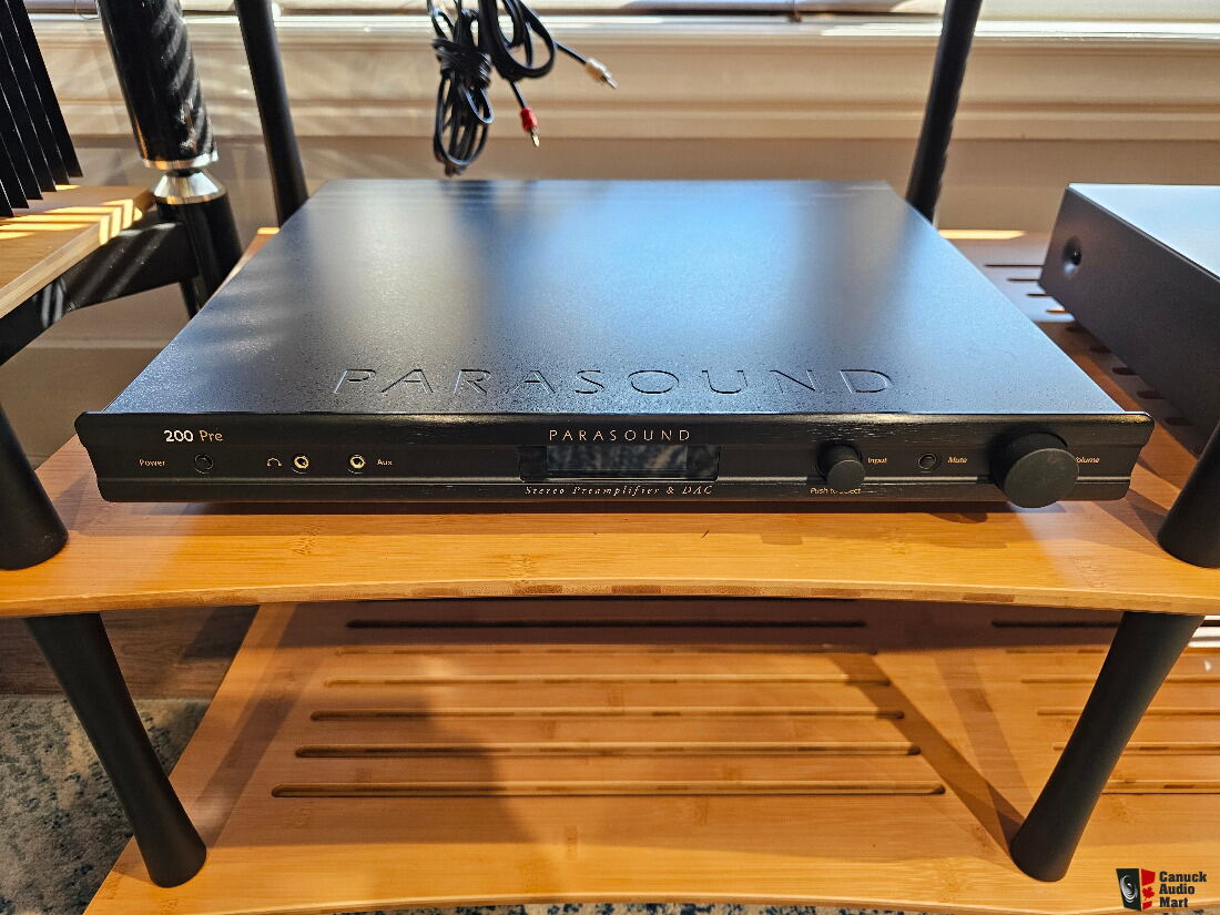 Parasound NewClassic 200 Stereo Preamp/DAC: Excellent Trade-In; acX ...
