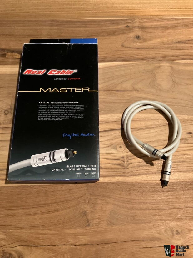 Câble Optique / Optical Cable REAL Cable - CRYSTAL For Sale - Canuck ...