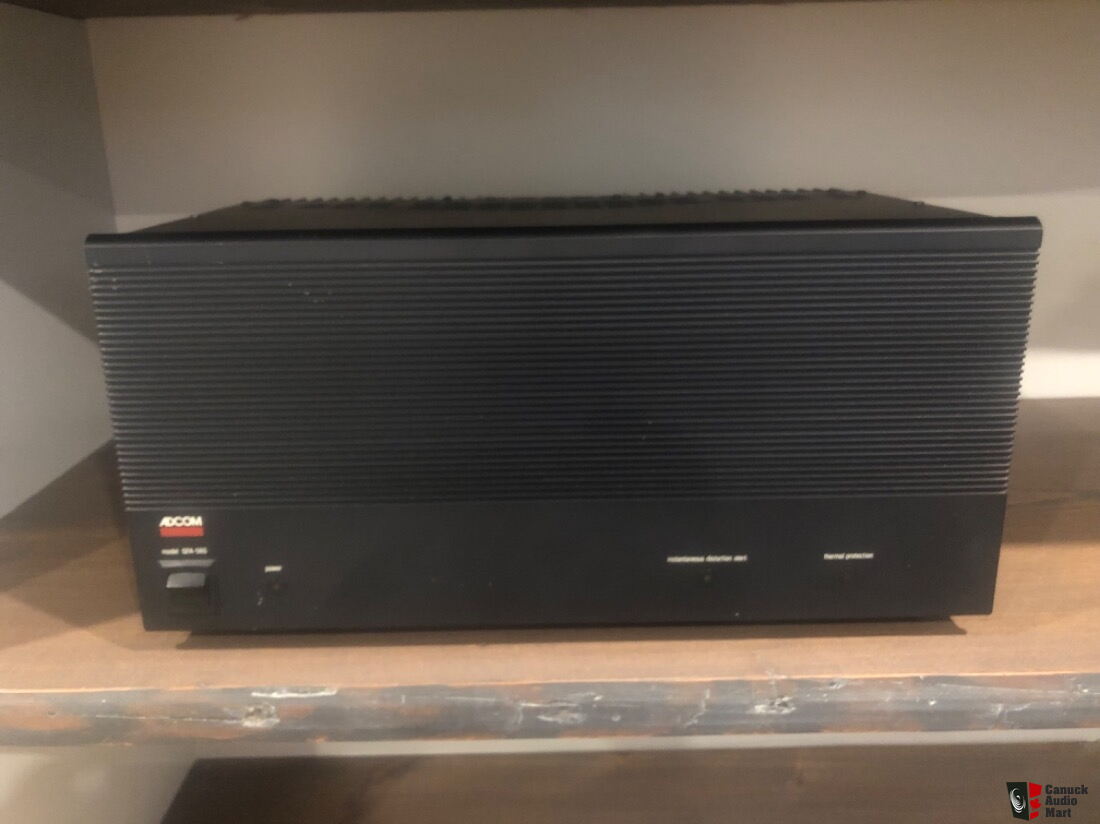 Adcom GFA-565 Monoblock amplifiers with RARE XLR Photo #5359635 ...