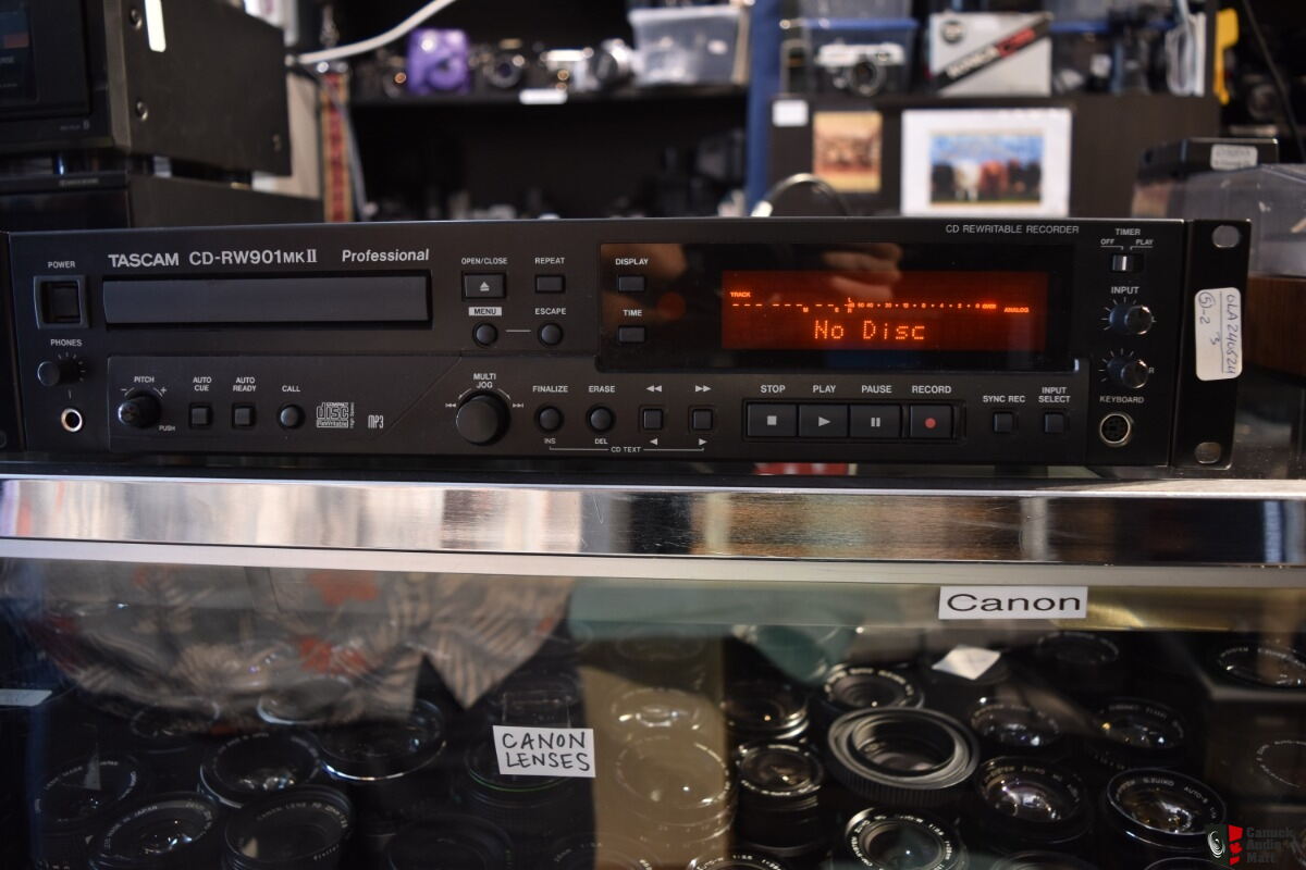 Tascam CD-RW901mkII For Sale - Canuck Audio Mart
