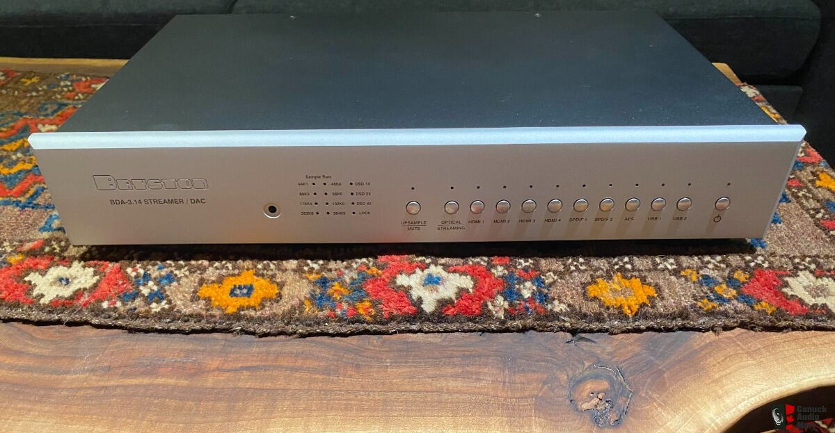 Bryston BDA 3.14 Dac/streamer/preamp Photo #5362455 - Canuck Audio Mart