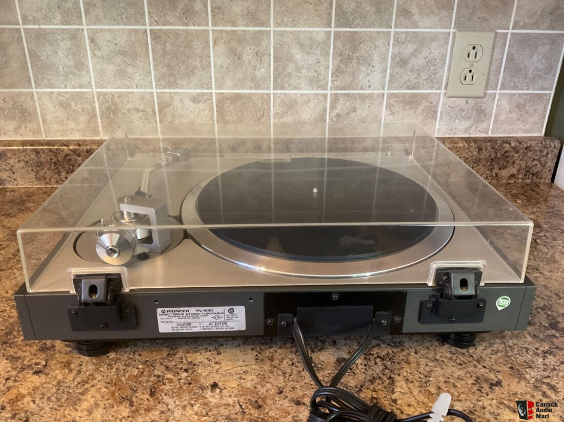 Turntable Pioneer PL-630. MANUAL, FULL AUTOM, QUARTZ LOCK Photo ...