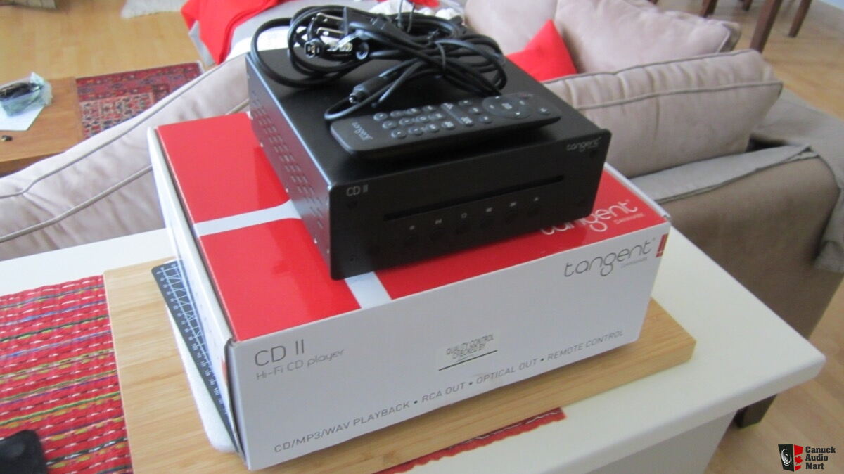 Tangent CD II CD Player (shipping included) plus free Headphone DAC-amp ...