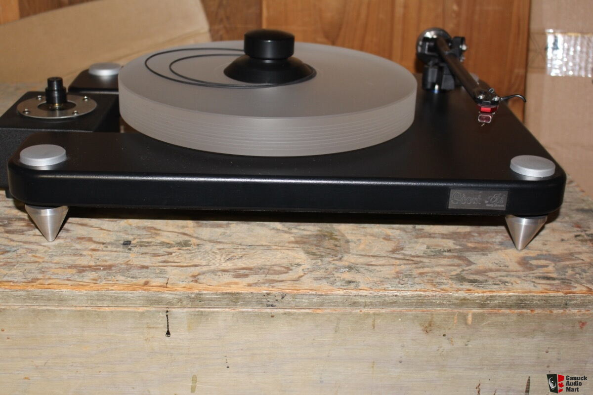 VPI Scout Belt Drive Turntable with RB 250 + Dynavector 10x + Acrylic ...