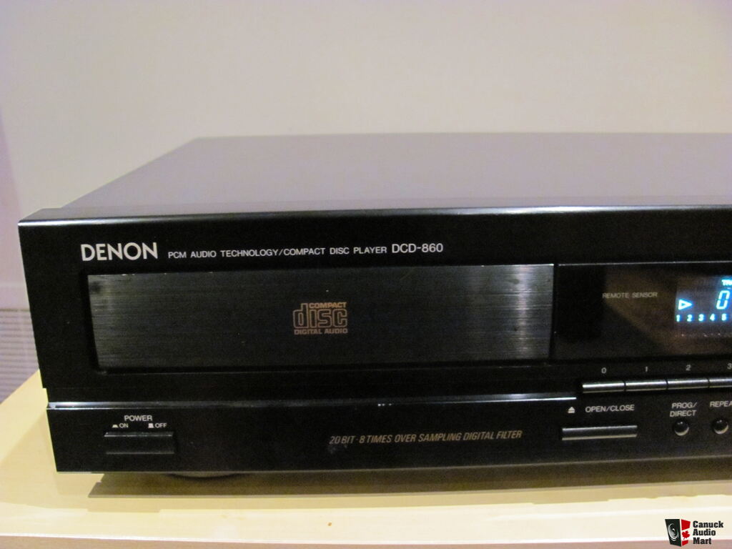 DENON DCD-860 CD PLAYER Photo #536901 - Canuck Audio Mart