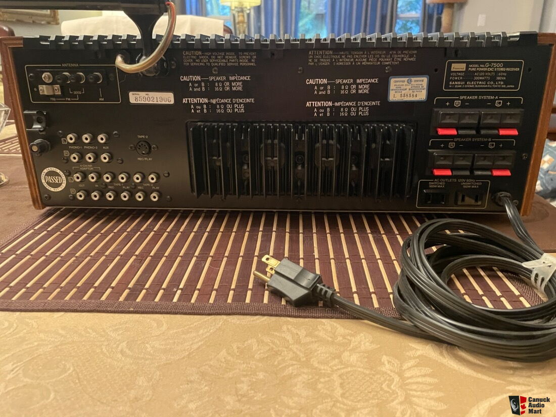Sansui G-7500 Stereo Receiver "nice Photo #5373355 - Canuck Audio Mart