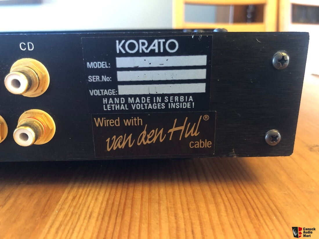 Korato KVP20 Tube Pre Amp Photo #5374108 - Canuck Audio Mart