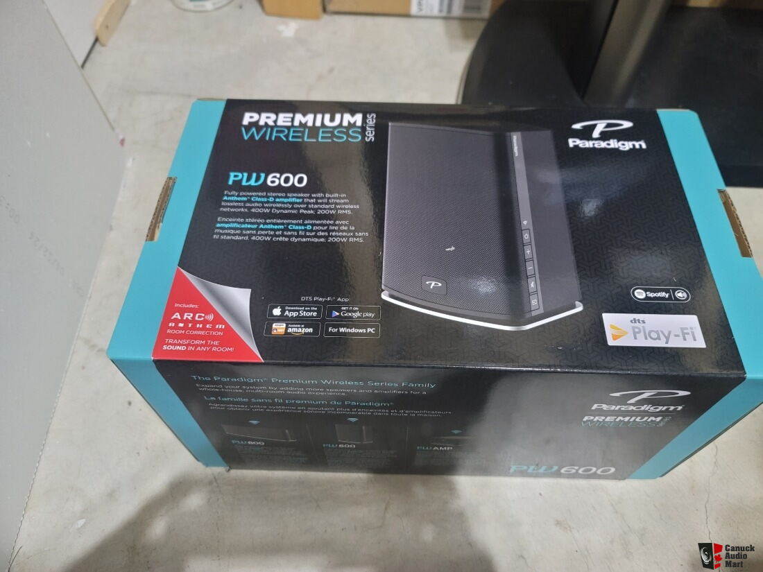 Paradigm PW600 White BNIB Photo #5374244 - Canuck Audio Mart