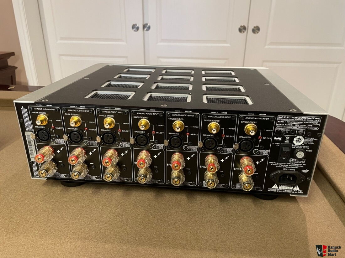 NAD M27 Master Series seven channel amplifier (Hypex nCore fully ...