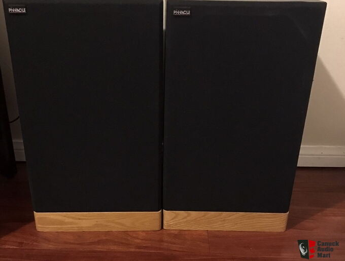 Pinnacle PN-8+ speakers - Very Rare and Mint For Sale - US Audio Mart
