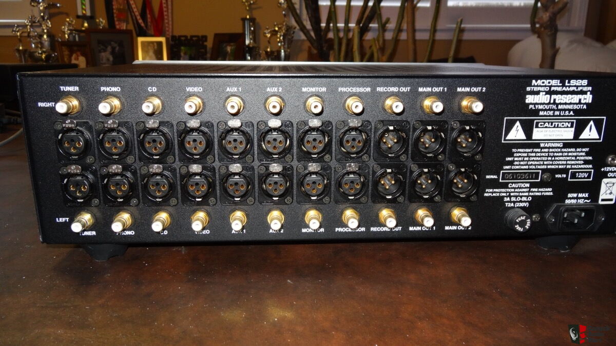 Audio Research LS26 Vacuum Tube Preamp - Great Price Photo #5375980 ...