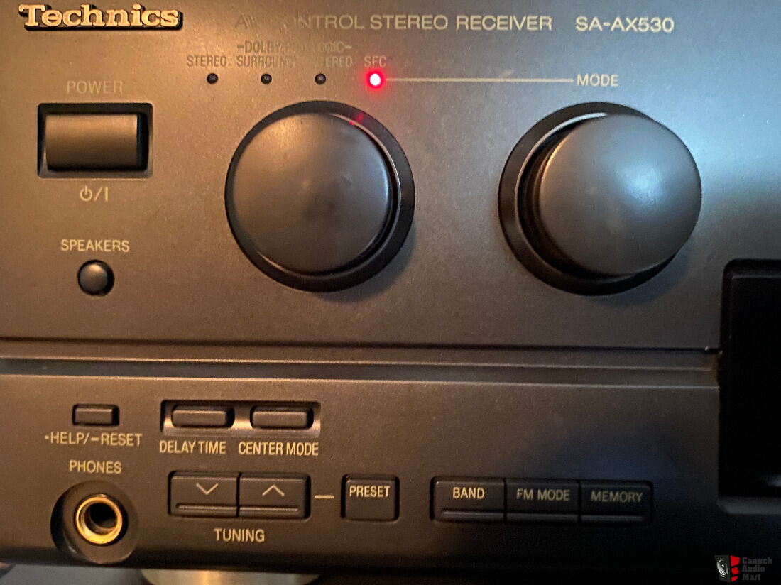 Technics SA-AX530 Stereo Receiver (Integrated Multi-channel Amplifier ...