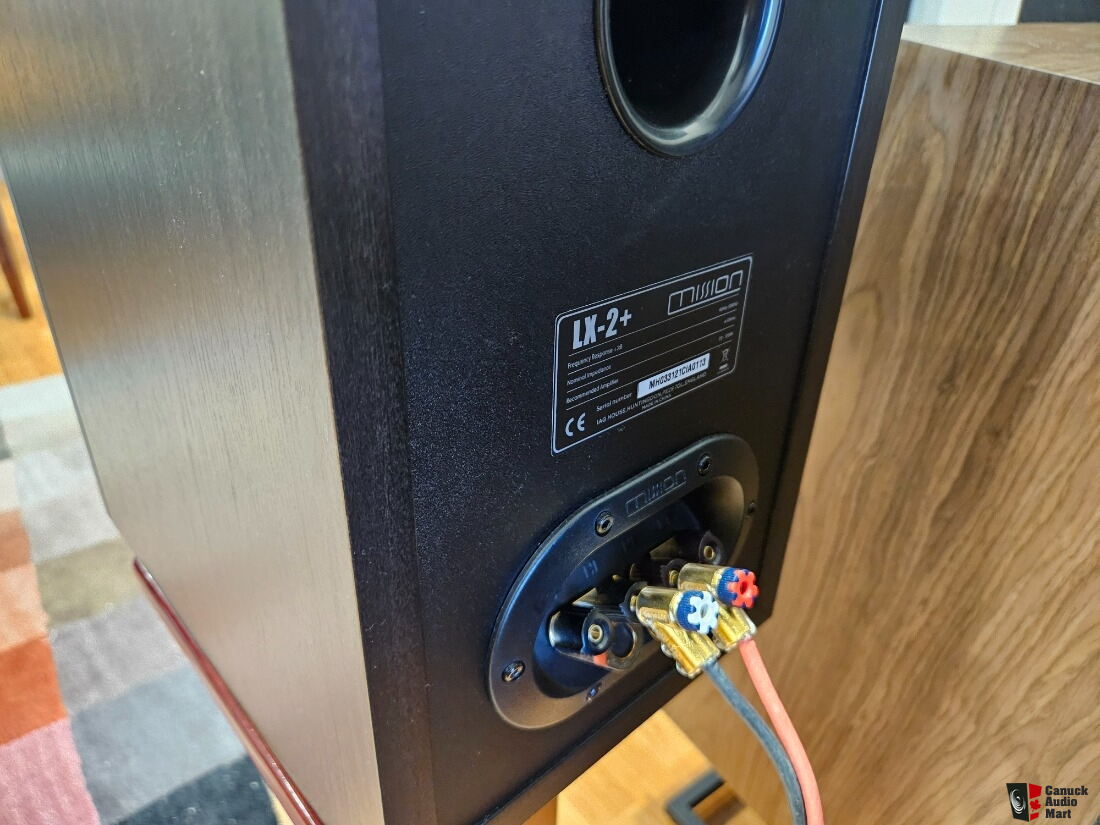 Mission LX-2+ bookshelf speakers Photo #5376989 - Canuck Audio Mart