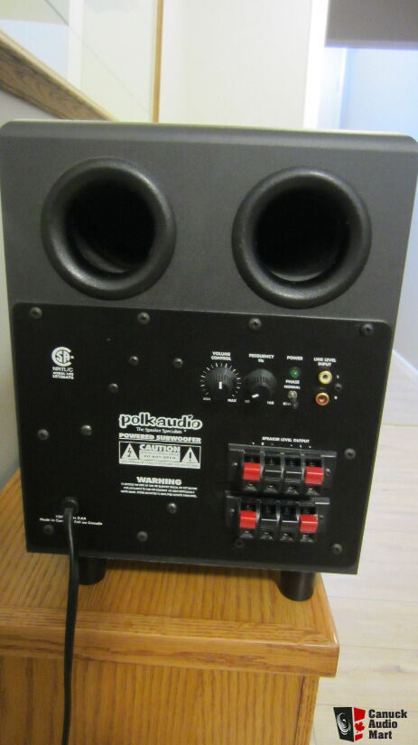 POLK AUDIO Powered Sub Woofer Photo #5377764 - Canuck Audio Mart