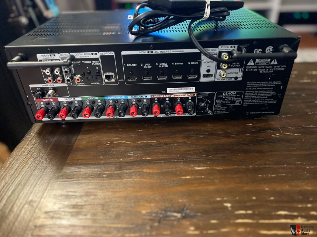 Denon AVR-S720W 7.2-HEOS, ARC, Dolby Atmos, WIFI BLUETOOTH, Apple ...