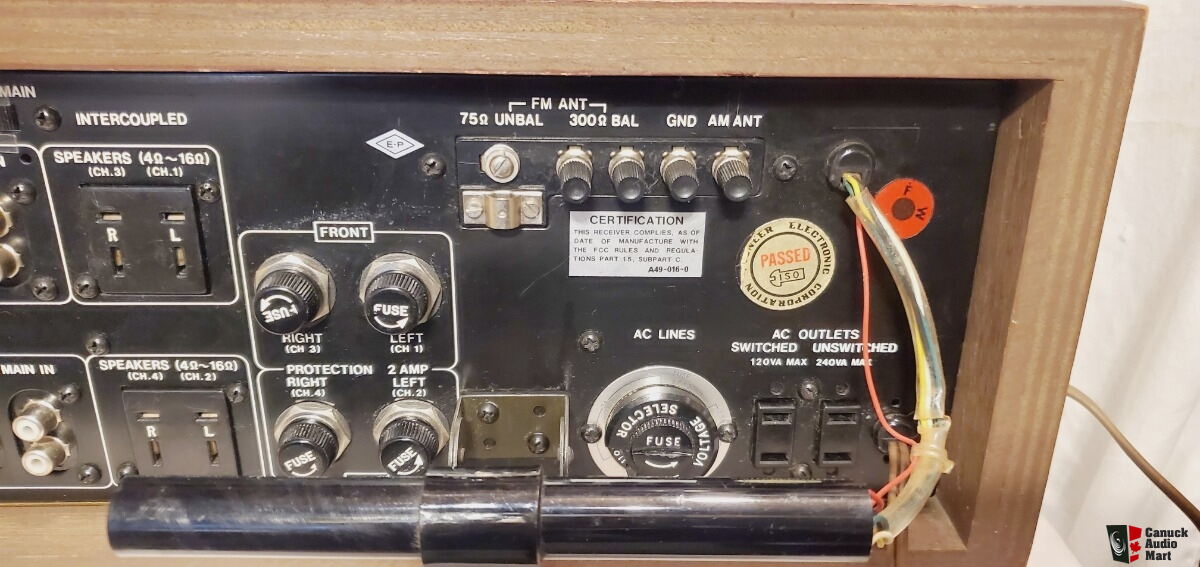 Pioneer QX-8000 Stereo/Quadraphonic 4 Channel Receiver Photo #5378200 ...