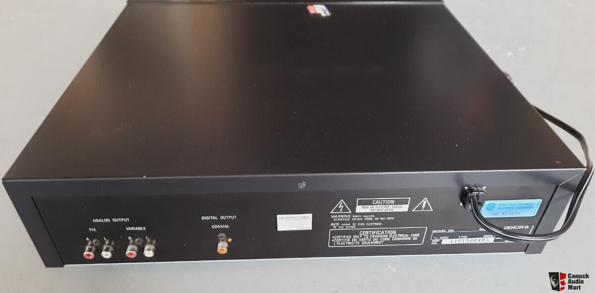 Denon DCM-520 CD player Photo #5380137 - Canuck Audio Mart