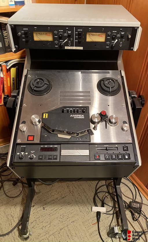 Ampex ATR-800 2 Channel 1/4" Reel to Reel For Sale - Canuck Audio Mart